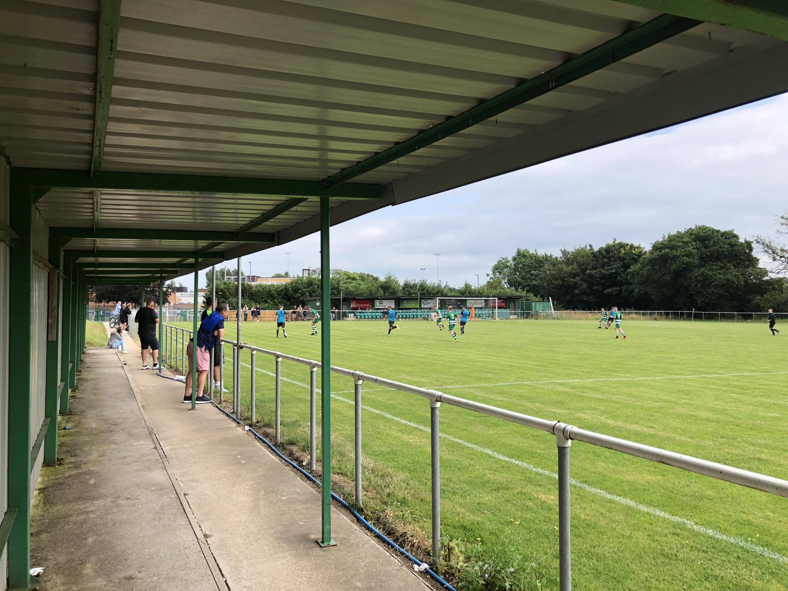 Brickfield Rangers v Saltney Town | Hopping across The Pond